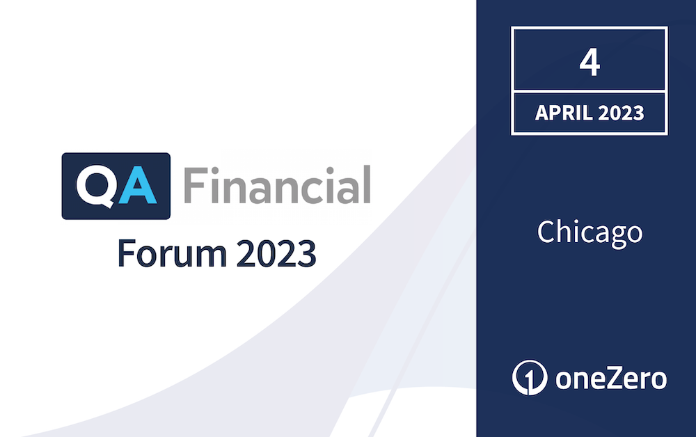 Listen to Thomas Long at QA Financial Forum Chicago 2023 – oneZero