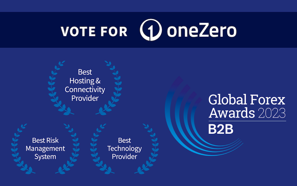 oneZero nominated in the Global Forex Awards 2023 - B2B – oneZero