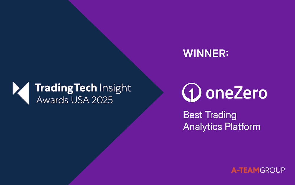 oneZero wins Best Trading Analytics Platform in TradingTech Insight USA Awards 2025 – oneZero